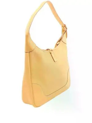 Hermès Clemence Trim Ii 35 Shoulder Bag - Yellow