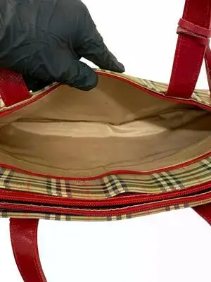 Burberry Nova Check Tote Bag