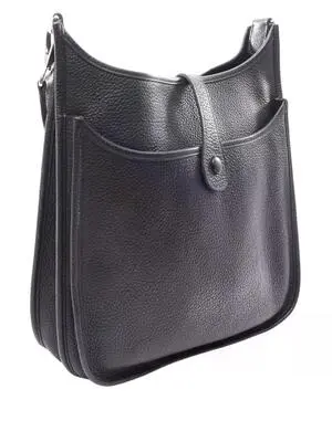 Hermès Clemence Evelyne Iii Gm Bag - Black