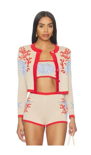 Padded Shoulder Cardigans For Women