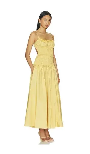 NIA Dante Maxi Dress - Yellow