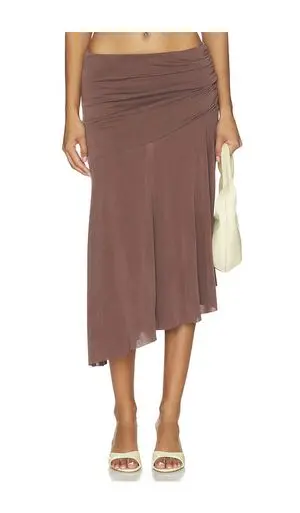 NIA Gioele Skirt - Brown
