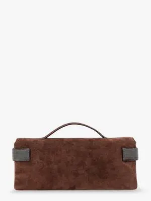 Brunello Cucinelli Essence Suede Handbag