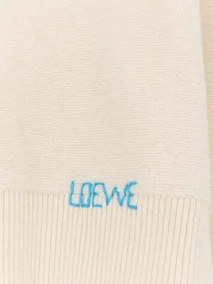 Loewe Wool Sweater With Embroidered Logo