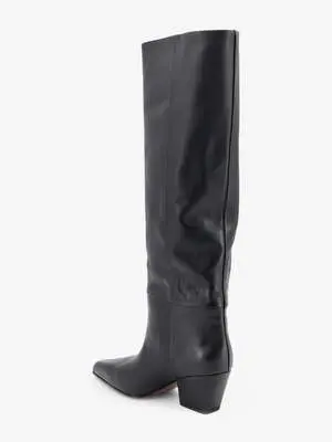 Paris Texas Jane Boot 60 Leather Boots - Black