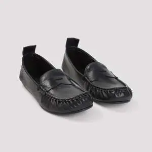 Acne Studios Nappa Leather Loafers - Black