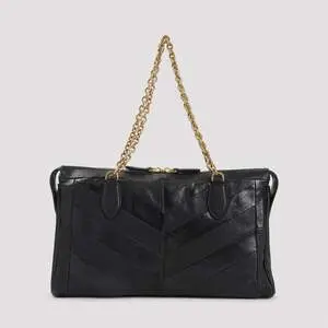 Valentino Garavani Panthea Lambskin Tote Bag With Gold-toned Hardware