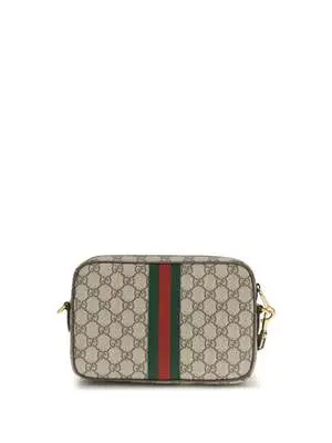 Gucci Ophidia Small Shoulder Bag - Cream