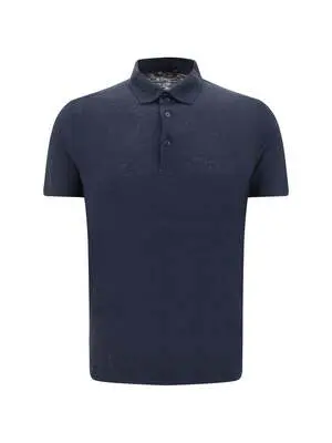 Loro Piana Linen Polo Shirt - Blue