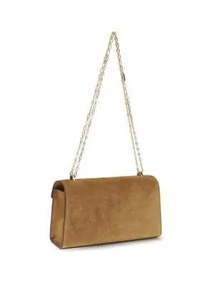 Savette Symmetry Chain Pouch - Brown