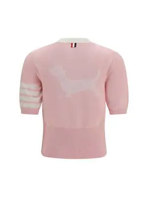 Thom Browne Hector Intarsia T-shirt