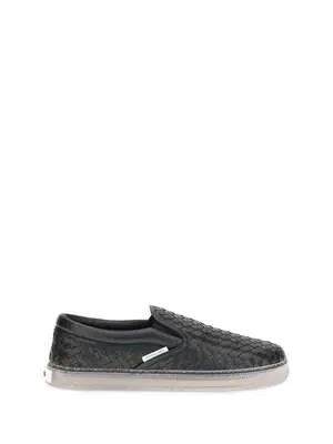 Bottega Veneta Serena Slip-on Sneakers - Black