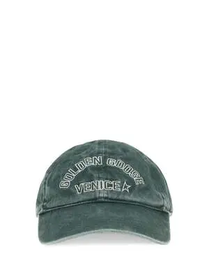 GOLDEN GOOSE Journey Baseball Cap - Green