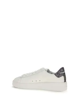 GOLDEN GOOSE Pure Star Leather Sneakers - White