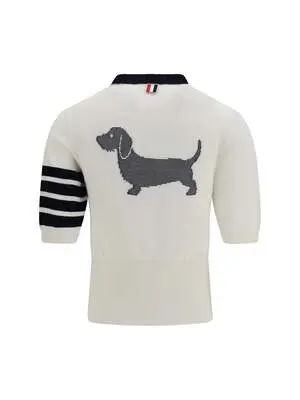 Thom Browne Hector Intarsia T-shirt