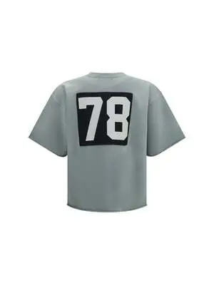 GOLDEN GOOSE Short-sleeve Sweatshirt With Back Print