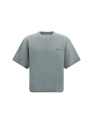 GOLDEN GOOSE Short Sleeve Sweatshirt With Back Graphic - Green