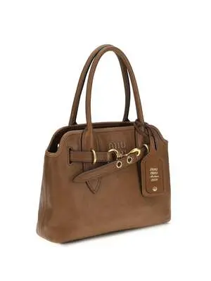Miu Miu Aventure Handbag - Brown