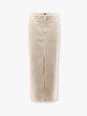 Isabel Marant Étoile Odalie Corduroy Maxi Skirt - Cream