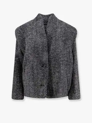 Isabel Marant Étoile Drogo Melange Fabric Coat