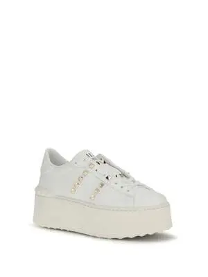 Valentino Garavani Rockstud Untitled Flatform Sneakers