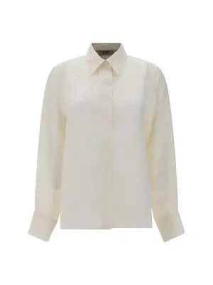 Fendi Silk Shirt - White
