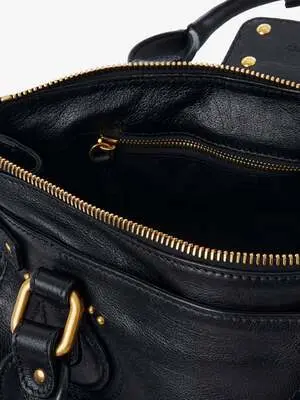 Chloé Paddington Leather Handbag - Black