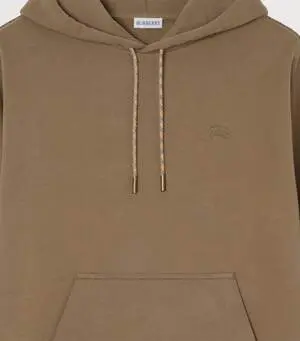 Burberry Cotton Check-piping Slim Hoodie