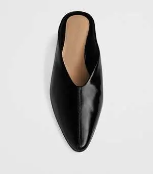 Bottega Veneta Lambskin Vesta Heeled Mules