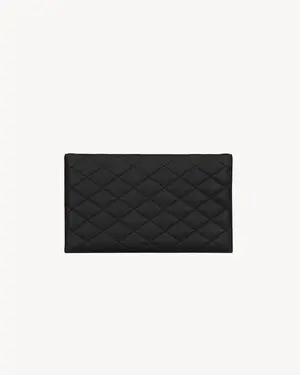 Saint Laurent Logo Plaque Pouch