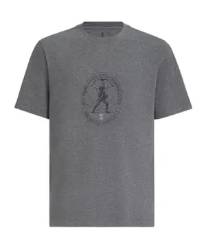 Brunello Cucinelli Crew-neck T-shirt - Anthracite