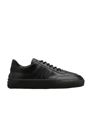 TOD'S Logo-debossed Round Toe Lace-up Sneakers