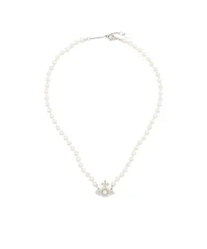 VIVIENNE WESTWOOD Olympia Pearl Necklace - White