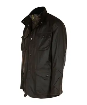Barbour High-neck Button-up Jacket