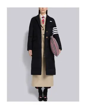 Thom Browne Twill Back Loop 4-stripe Blazer