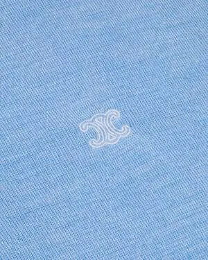 Celine Polo Sweater In Fine Cashmere Silk