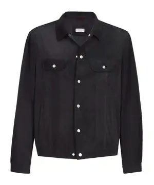 Brunello Cucinelli Four-pocket Jacket - Black