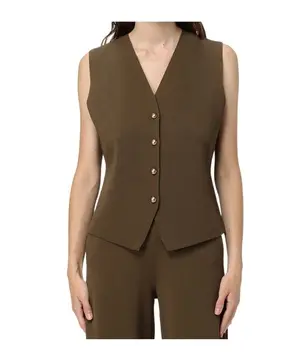 Max Mara Sleeveless Vest - Brown