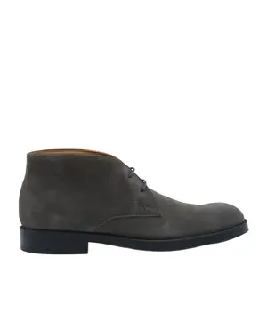 TOD'S Lace-up Ankle Boots - Black
