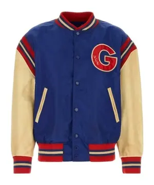 GOLDEN GOOSE Long-sleeved Casual Jacket - Blue
