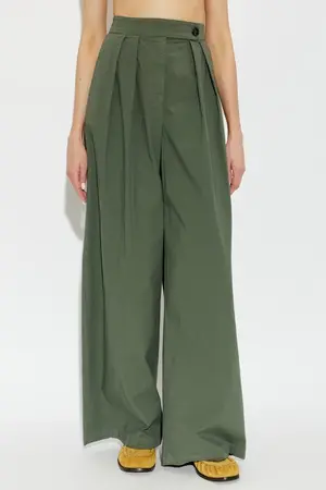 Dries Van Noten Wide-leg Casual Trousers