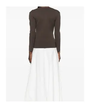 TOTEME V-neck Long-sleeve Sweater - No