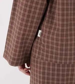 TEKLA Plaid Shirt Pajamas