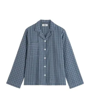 TEKLA Plaid Shirt Pajamas