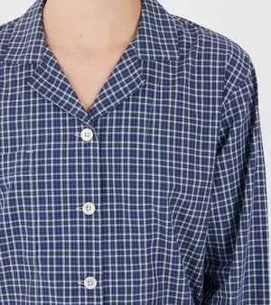 TEKLA Plaid Shirt Pajamas
