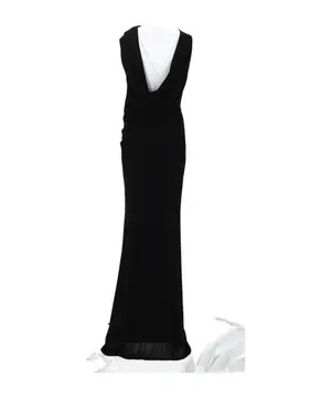 TOM FORD Draped Back Maxi Dress