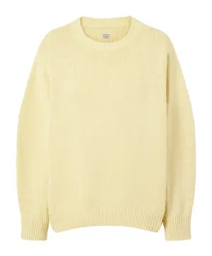 TOTEME Ribbed Crew Neck Knitted Jumper - No