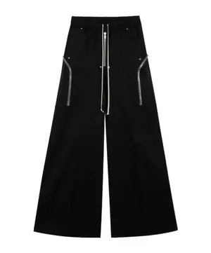 Rick Owens Wide-leg Drawstring Pants - Black