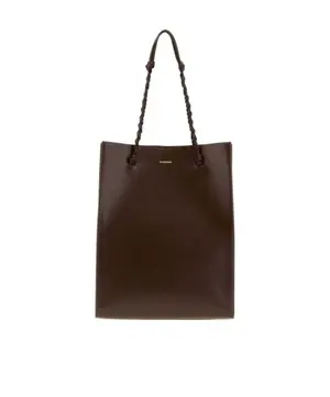JIL SANDER Leather Tangle Shopping Bag