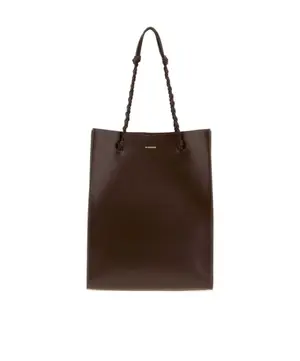 JIL SANDER Leather Tangle Shopping Bag